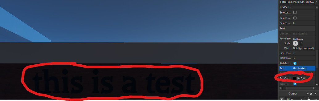 How can I add different color to a letter in a TextLabel? - Art Design Support - Developer Forum ...