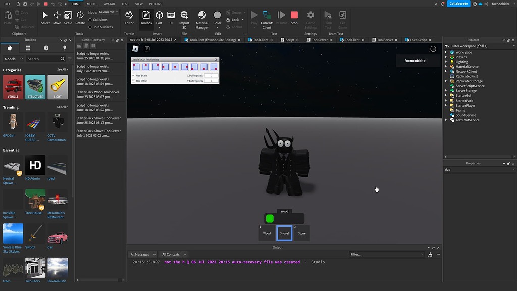 Need help understanding tween size - Scripting Support - Developer Forum | Roblox