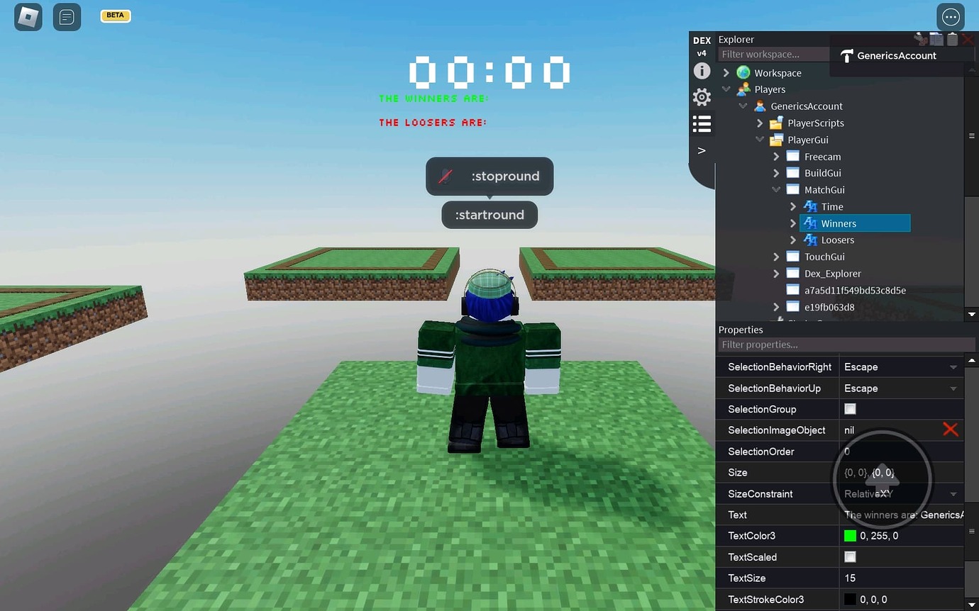 I can't change the text of a TextLabel - Scripting Support - Developer Forum | Roblox