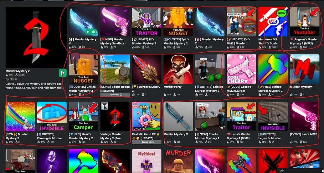 Fake games being promoted under real games - Roblox Application and ...