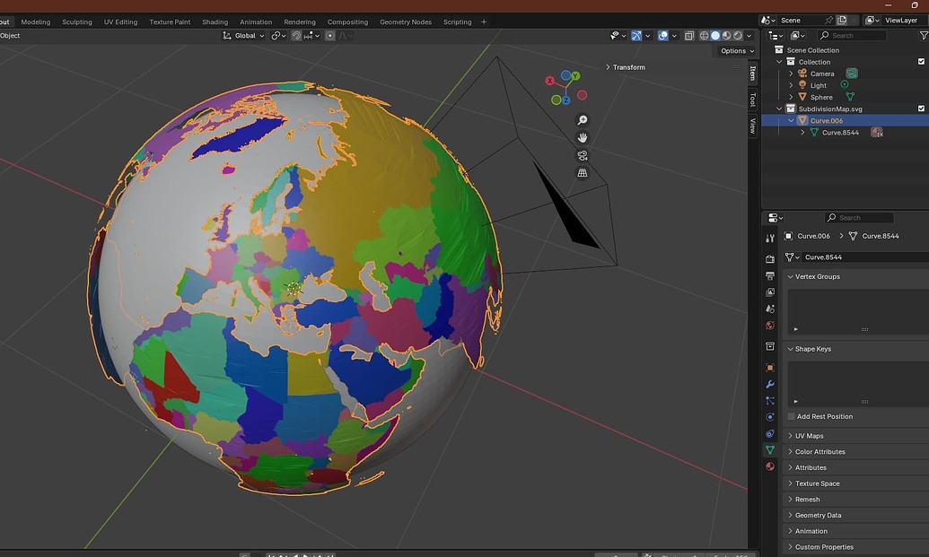 Geo-Political Game - Earth Tiling Map Help - Building Support ...