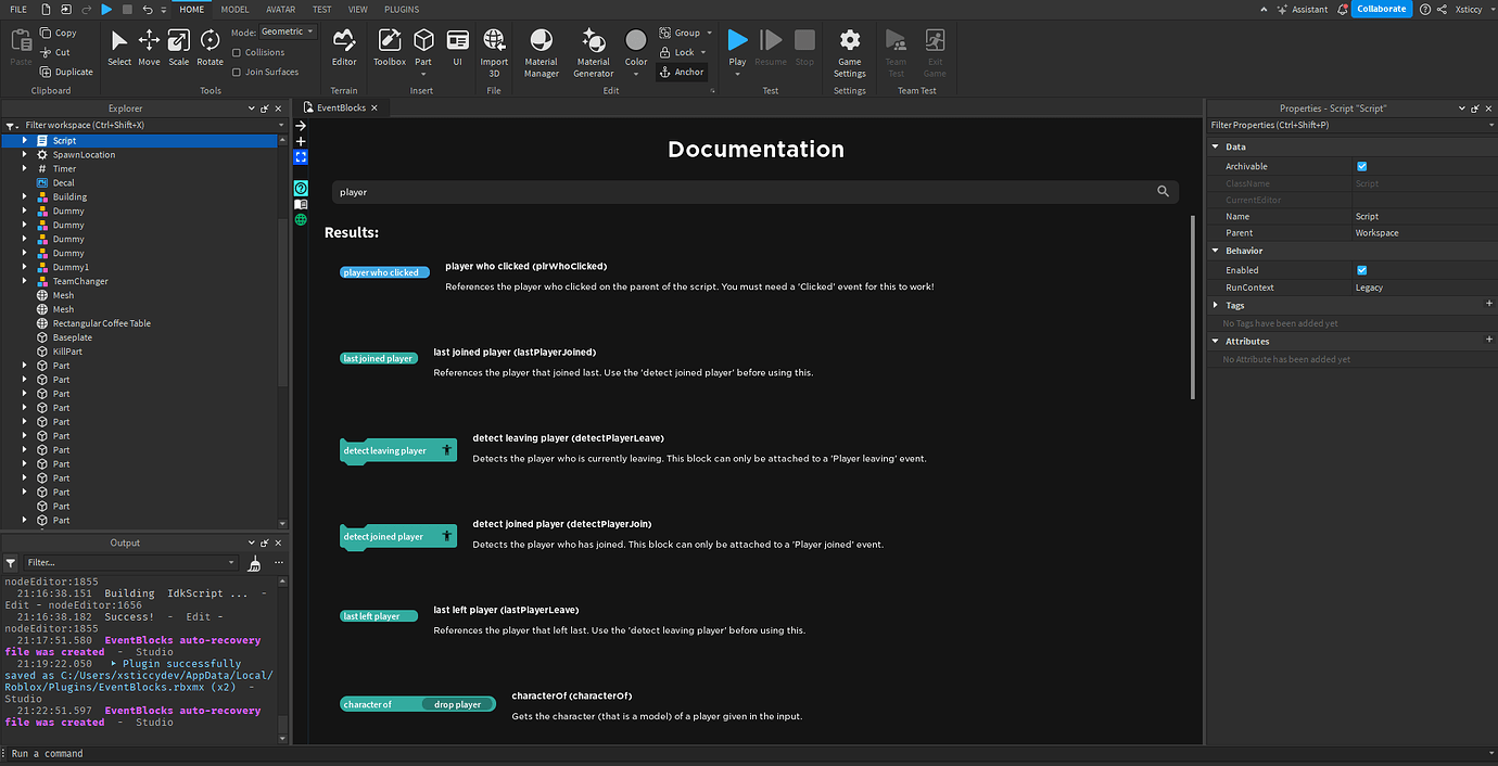 The Visual Scripting Plugin Eventblocks Most Popular Community Resources Developer 