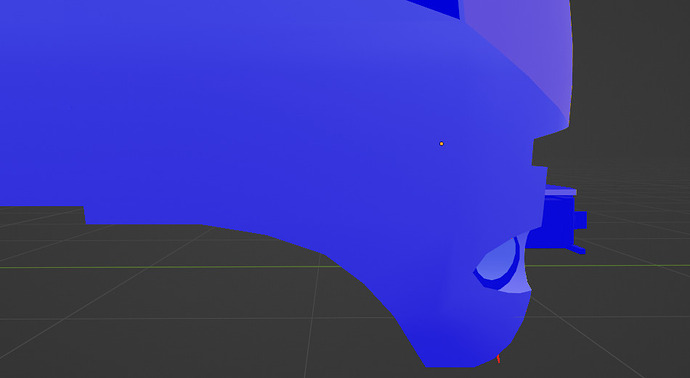 Recalculating normals in blender messes up faces - Building Support ...