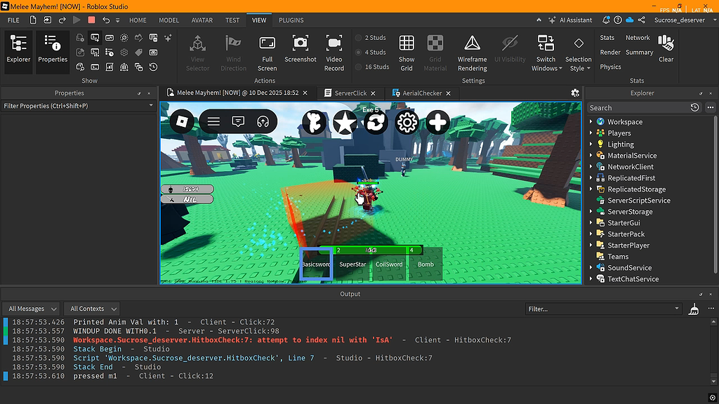 Problem with hitbox detection - Scripting Support - Developer Forum | Roblox