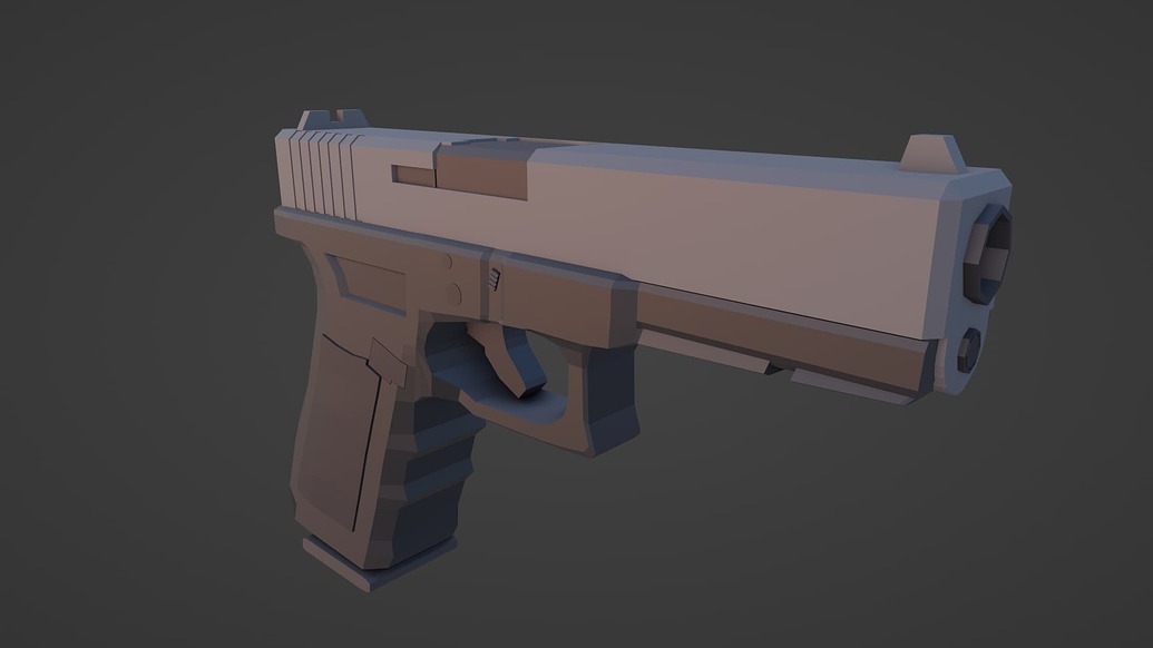 Five Blender Gun Models (LowPoly) - Creations Feedback - Developer ...