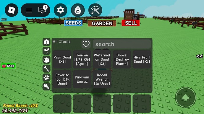 How would I scale my inventory for all platforms like GROW A GARDEN ...