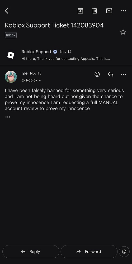 Account Falsely terminated and AI moderation failed to help I need ...