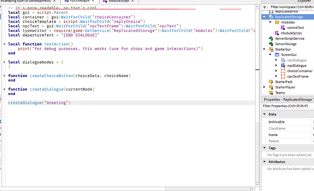 Is this a good way to stramline dialogue? - Code Review - Developer ...