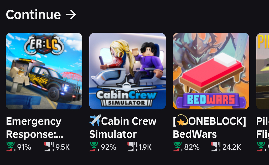 Weird player count and like ratio icons - Roblox Application and ...