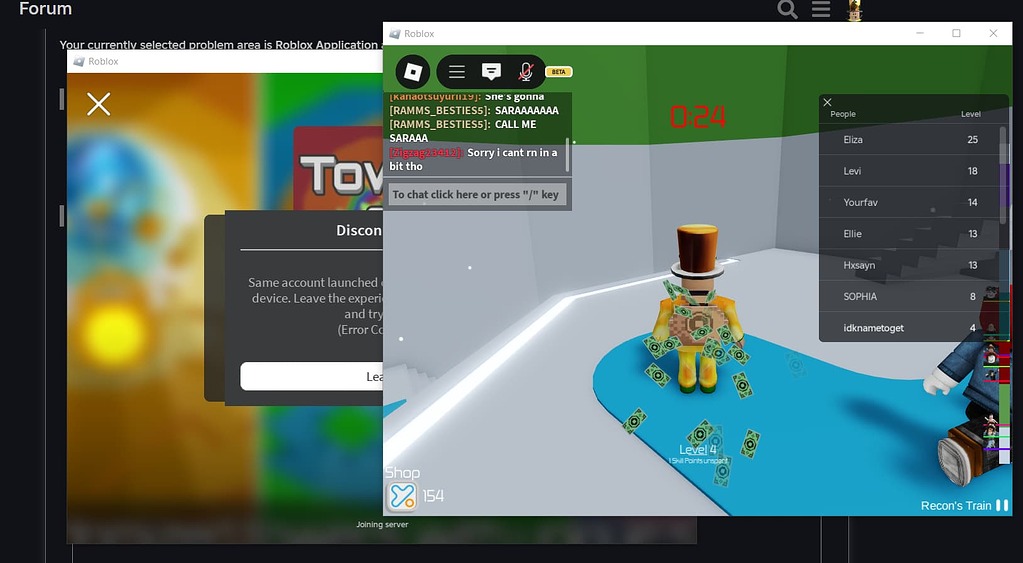 Roblox's Mutex breaks sometimes, causes unnecessary log spam and allows multiple Windows of ...
