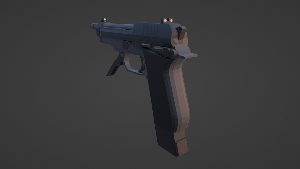 Five Blender Gun Models (LowPoly) - Creations Feedback - Developer ...