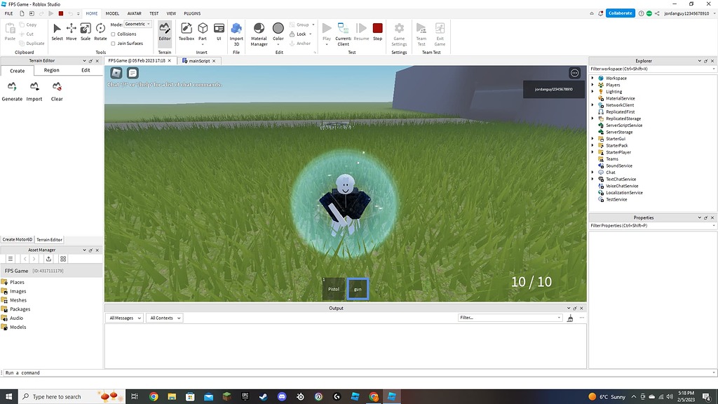 Tool welding to players hand on client but not on server - Scripting Support - Developer Forum ...