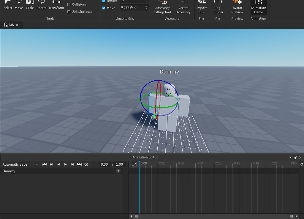 Cant move the dummy while im animating - Platform Usage Support ... Cant move the dummy while im animating - Platform Usage Support ...