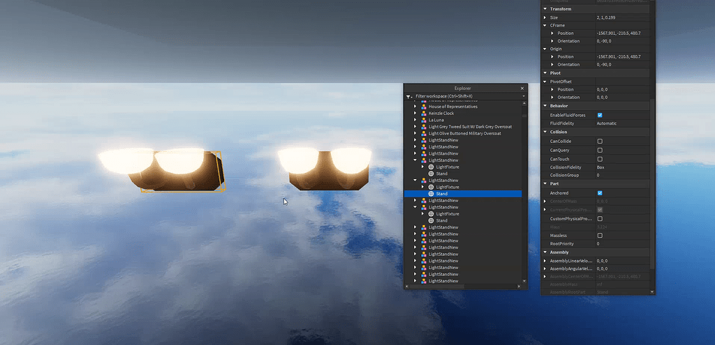 CollisionGroup Error Blocking Selection in Studio Viewport - Studio Bugs - Developer Forum | Roblox