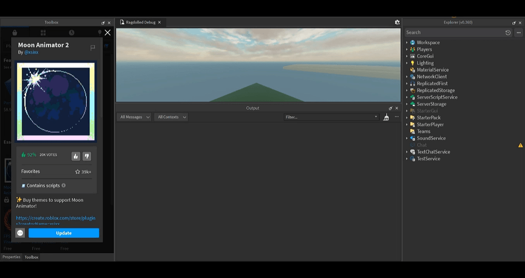 Studio freezes for ~5-10 seconds when a plugin in toolbox switches its ...