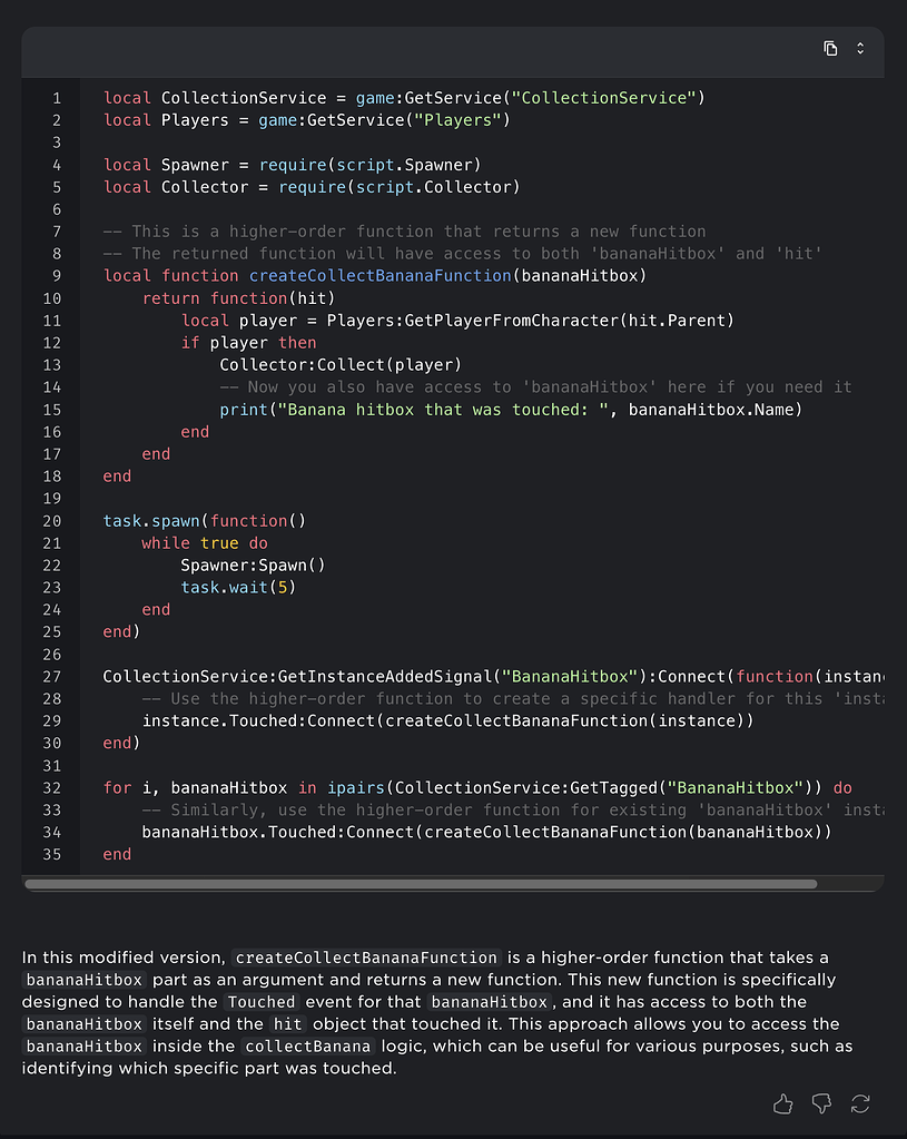 Not understanding what a Higher-Order Function is (HOF) - Code Review - Developer Forum | Roblox
