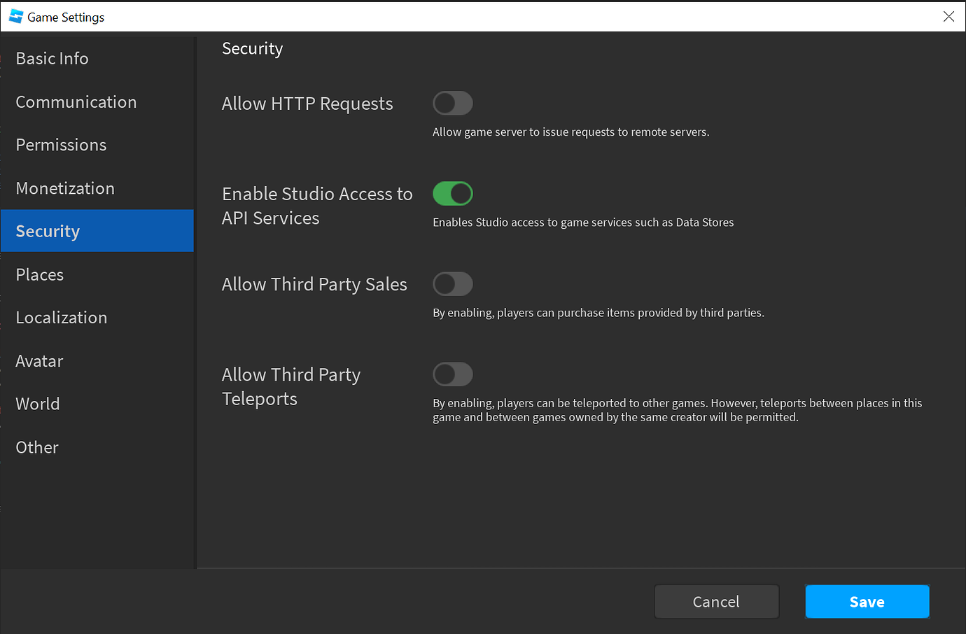 Datastore not working - Scripting Support - Developer Forum | Roblox
