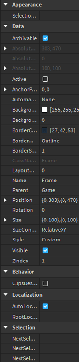 How to get the 4 corners of a gui? - Scripting Support - DevForum | Roblox