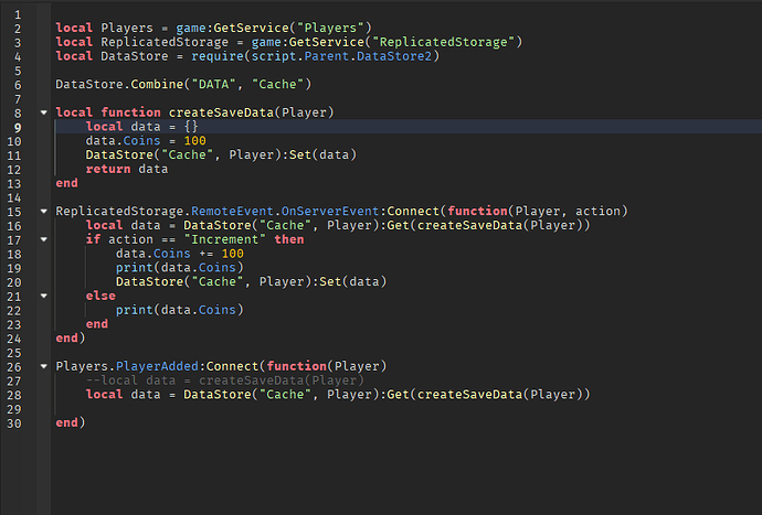 DataStore2 Dictionary Not Saving - Scripting Support - Developer Forum | Roblox