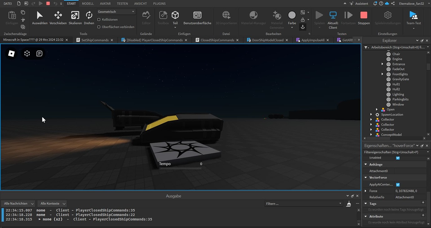 VectorForce not working on Models - Scripting Support - Developer Forum ...