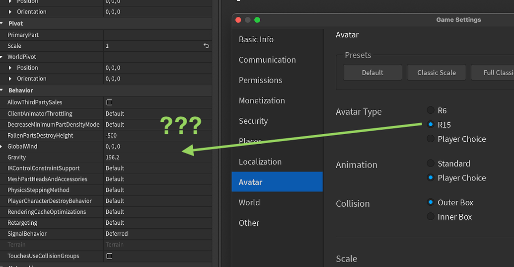 R6 Body Type Avatar Unification Mode Bug (R15 favoured over R6 - not ...