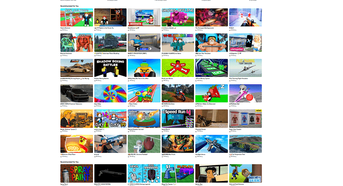 Homepage shows duplicate headers - Roblox Application and Website Bugs ...