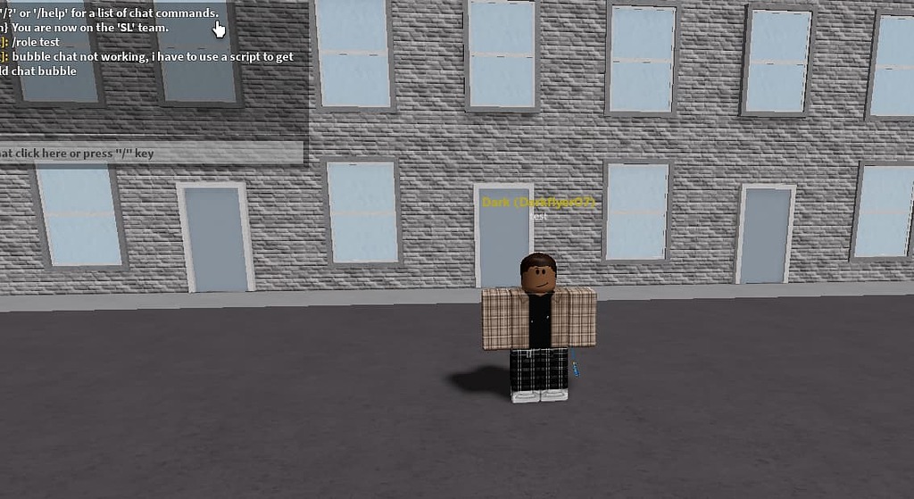 Old Chat Box With New Bubble Chat Scripting Support Developer Forum Roblox 