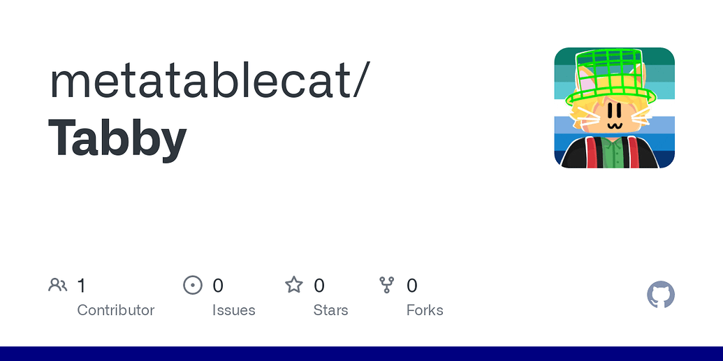 Tabby - the Cat plugin framework - Community Resources - Developer ...