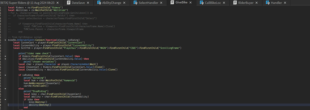 What does this error mean? - Scripting Support - Developer Forum | Roblox