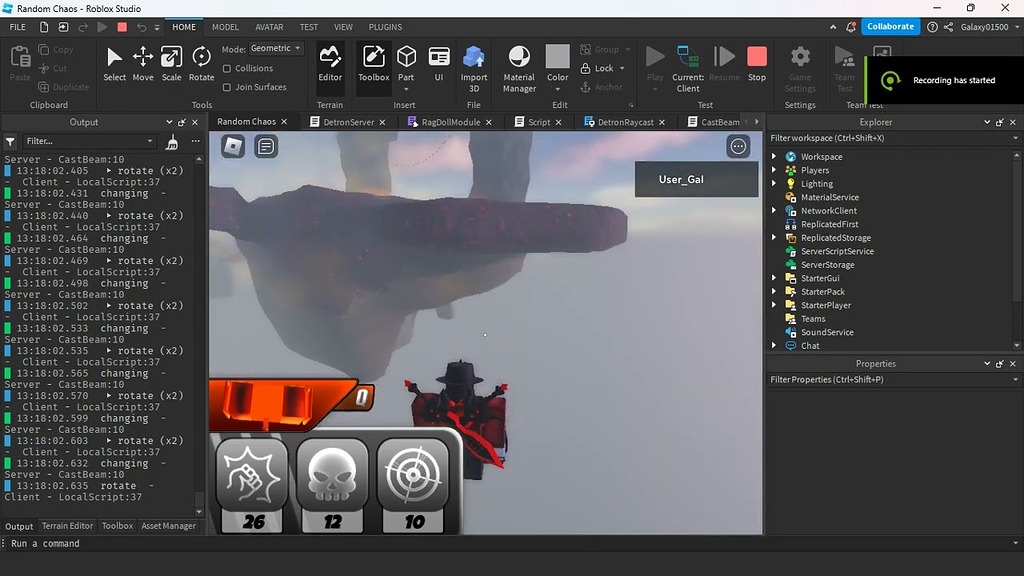 Tool behavior is weird after getting ragdolled - Scripting Support - Developer Forum | Roblox