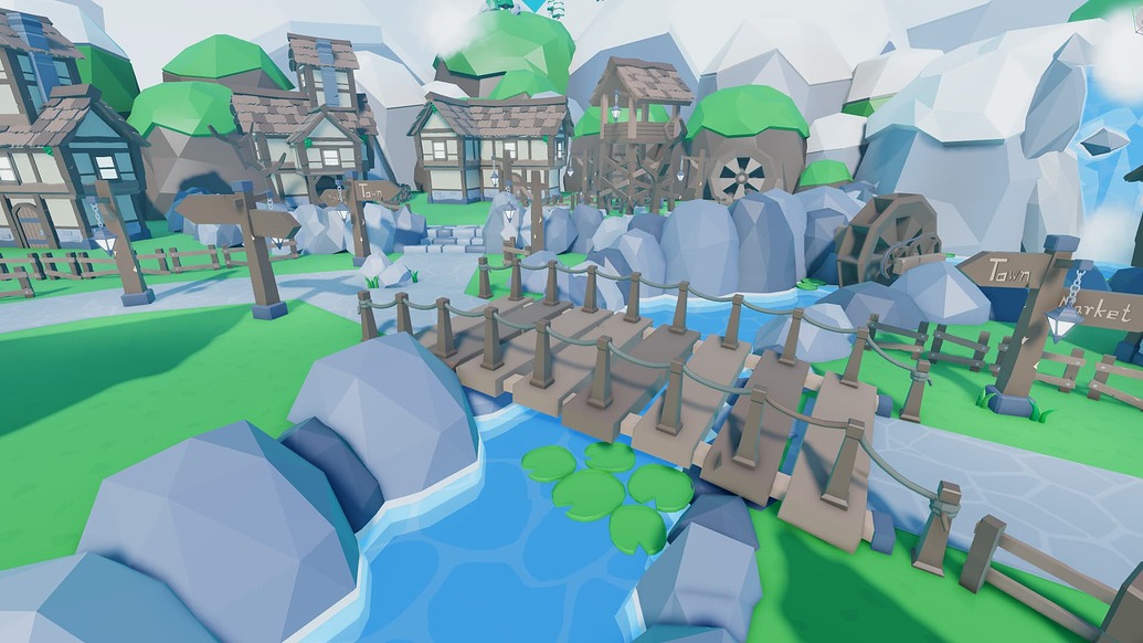 Medieval Island - Low Poly - Creations Feedback - Developer Forum | Roblox