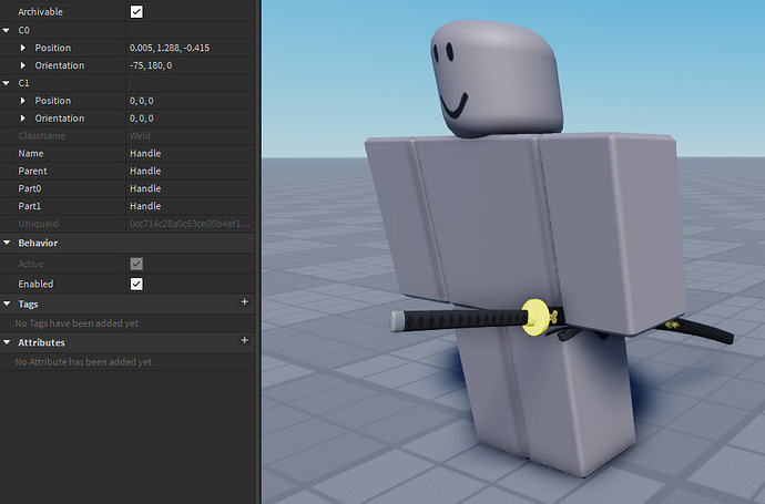 Weld not applying correctly - Scripting Support - Developer Forum | Roblox