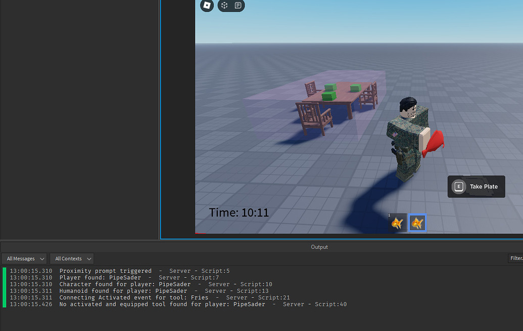 Code Issues - Cloning Model onto Activated Tool - Scripting Support - Developer Forum | Roblox