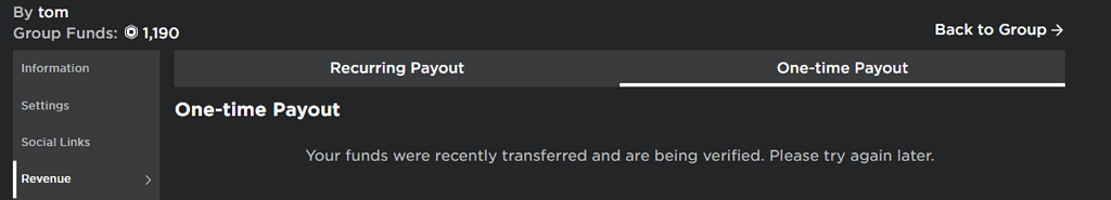 Issue with group payouts - Platform Usage Support - Developer Forum ...