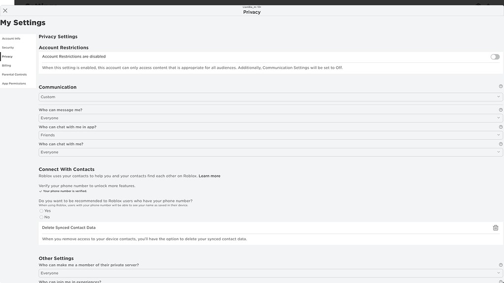 VC randomly given then taken away? - Platform Usage Support - Developer Forum | Roblox