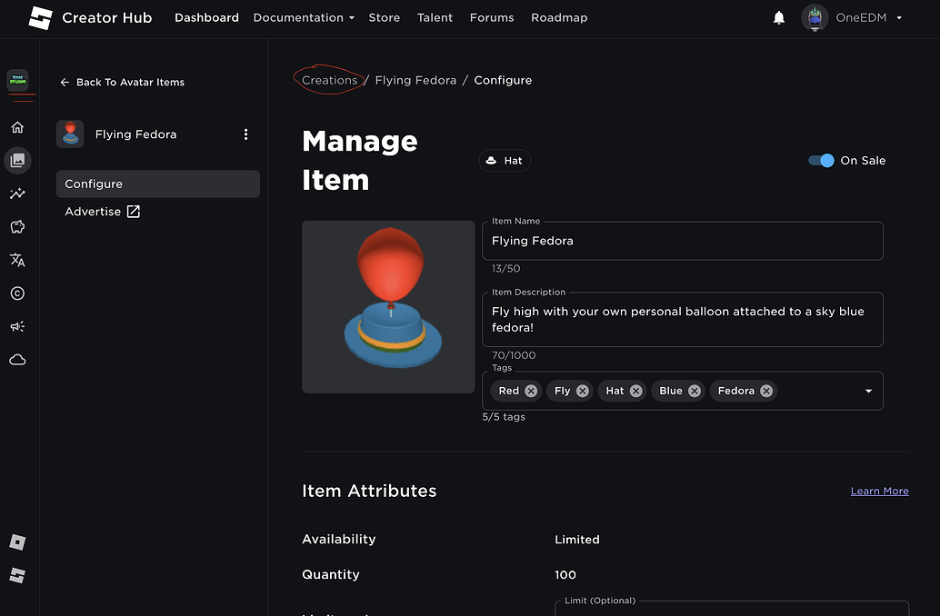 Navigation incorrectly links back to user creations even when on Group ...