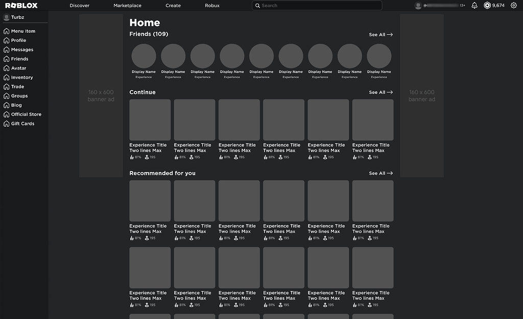 Launch of Recommendation Feed on Roblox Web - Announcements - Developer ...