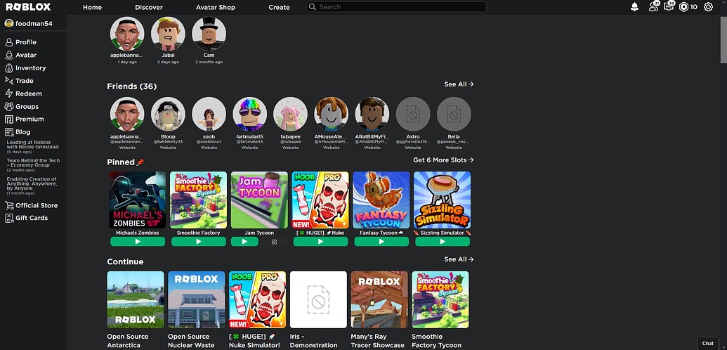 [0.7] Refinedblox - A Simple and Modern CSS theme, For the Roblox ...