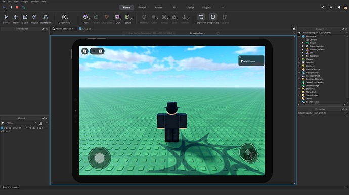 Help! : Mobile Button Scaling and Position - Scripting Support ...