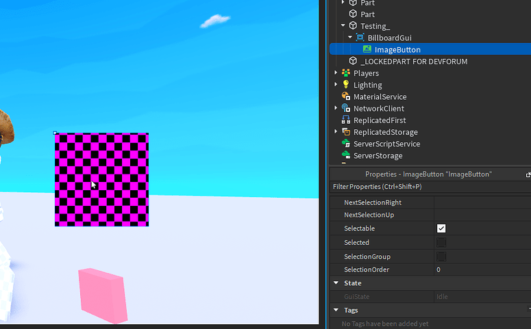 Issue: GUISTATE does not update for Billboard GUI Image Button - Scripting Support - Developer ...