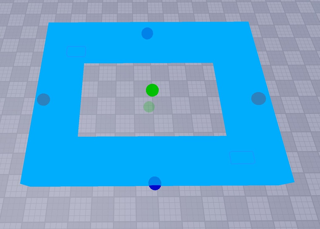 Selection highlight randomly shows massive thick bounding box outline ...