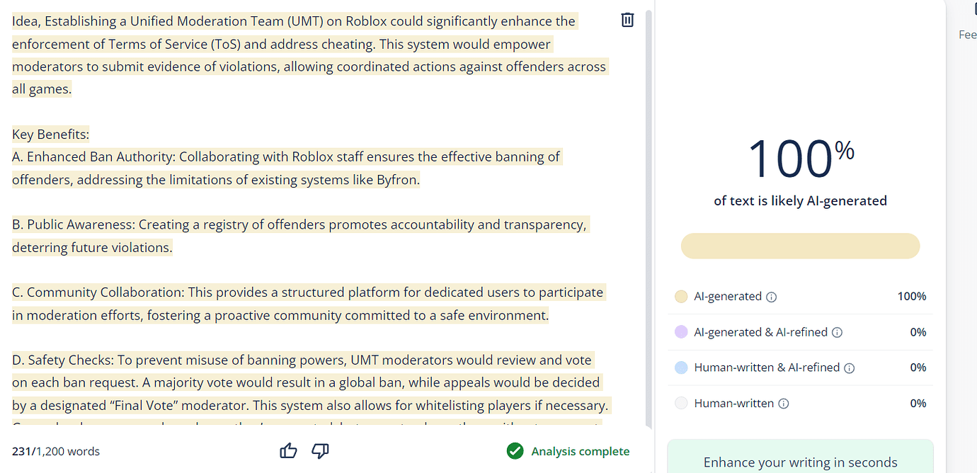 Unified Moderation Team - Community Resources - Developer Forum | Roblox