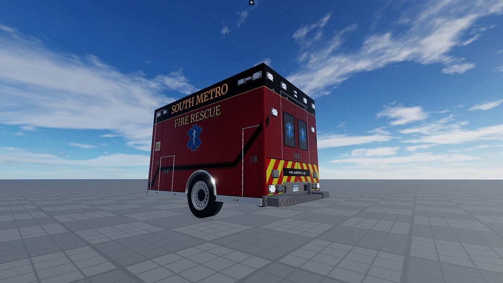 Semi Realistic Ambulance (half model) - Creations Feedback - Developer ...