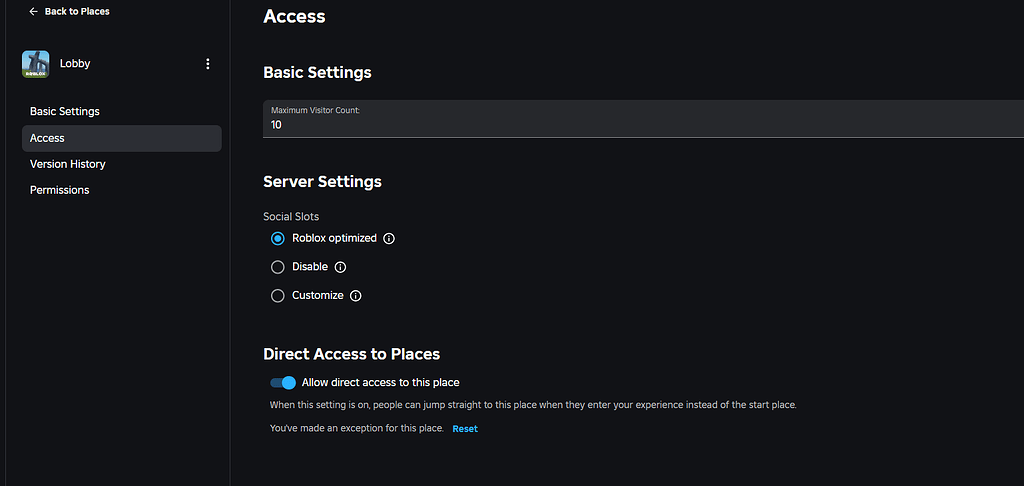 How do i join a place within an experience directly? - Scripting Support - Developer Forum | Roblox