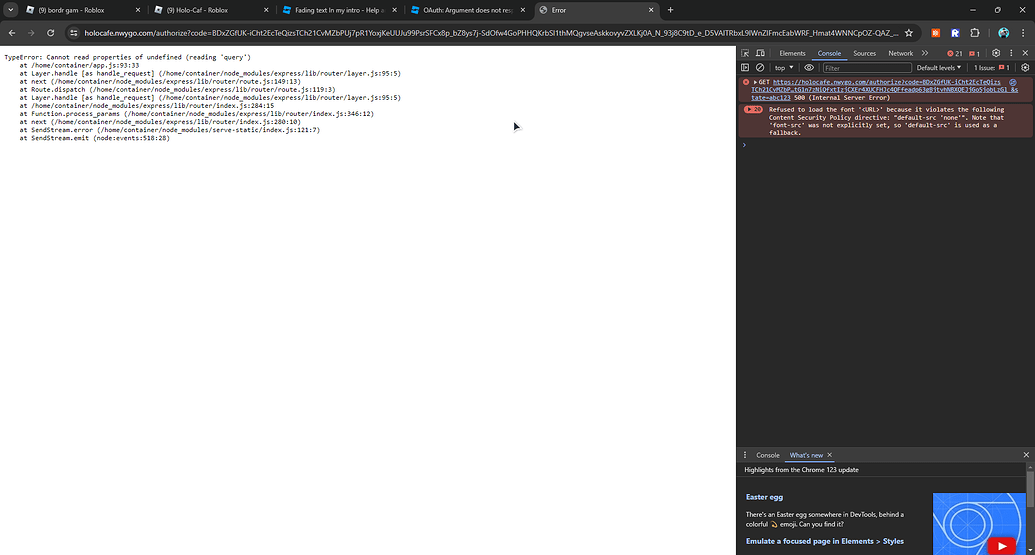 OAuth: Argument does not respect defined limits - Scripting Support ...