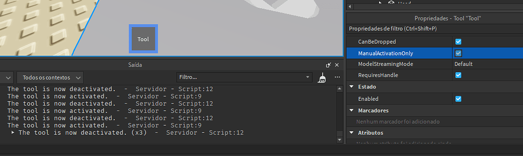 Tool Activated Doesn T Fire Scripting Support Developer Forum Roblox