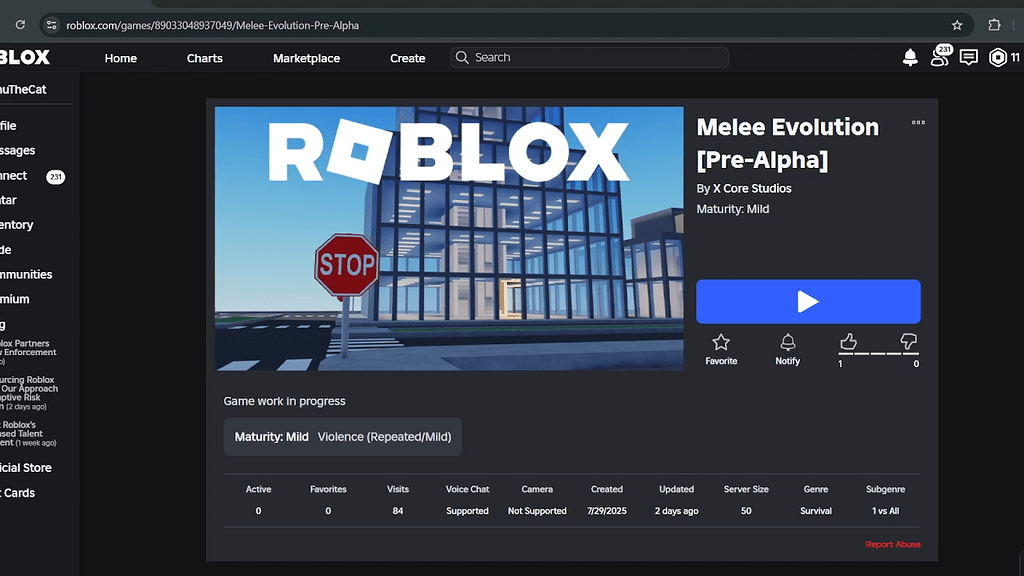 Can't Dislike Games (Likes Work as Expected) - Roblox Application and ...