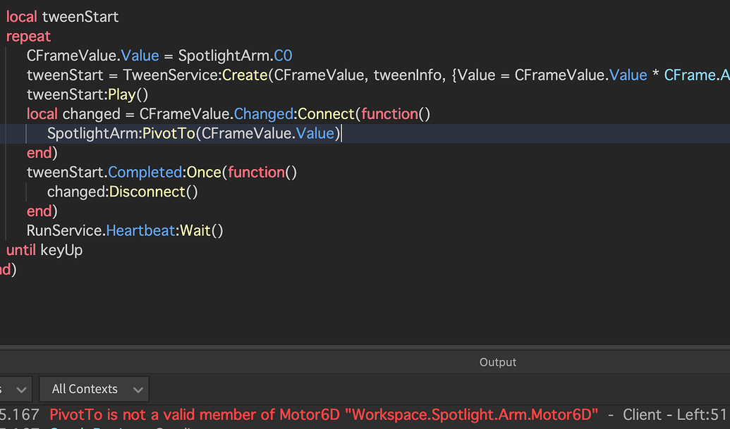 Tweening/Script not working - Scripting Support - Developer Forum | Roblox