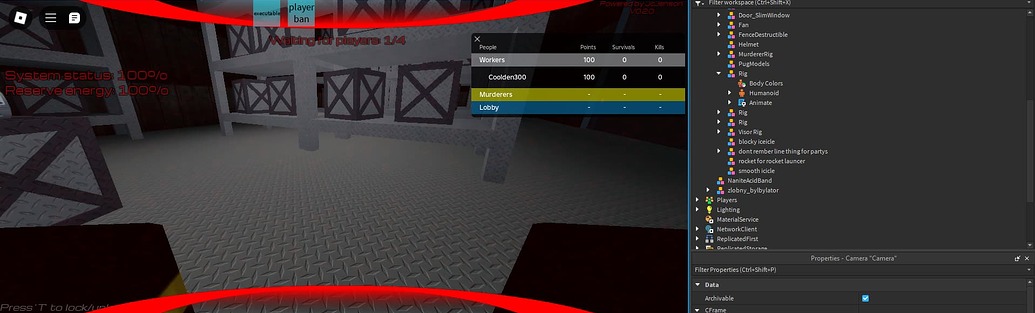 Camera refuses to spectate a set humanoid (spectation) - Scripting ...