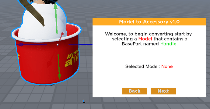 Model to Accessory v1.0 - Community Resources - Developer Forum | Roblox